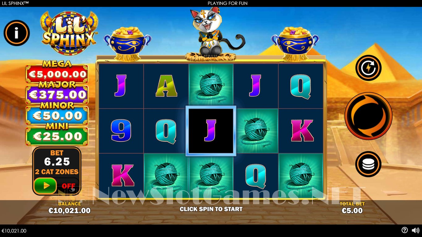 Lil Sphinx Slot Review & Demo by Playtech - Play Free Online