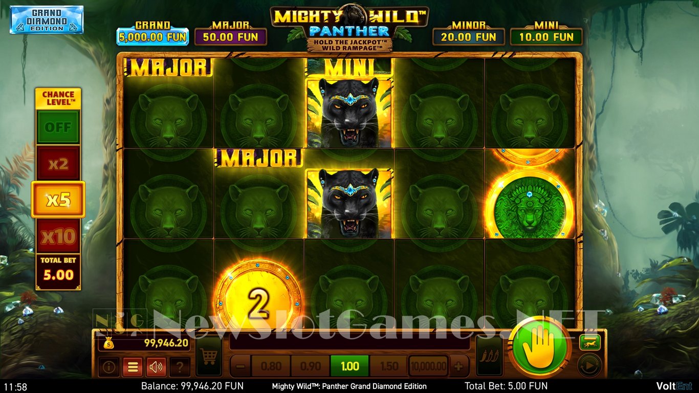 Mighty Wild Panther Grand Diamond Edition Slot Review & Demo by Wazdan ...
