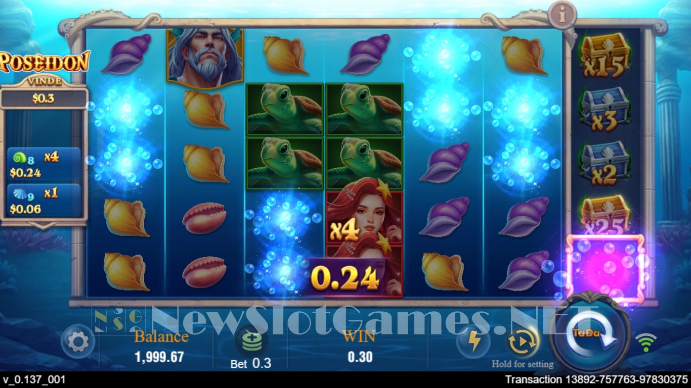 Poseidon Slot Review & Demo by TaDa Gaming - Play Free Online
