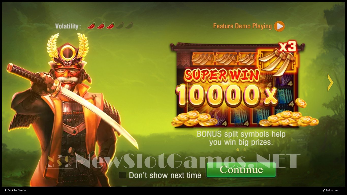Shogun Slot Review & Demo by TaDa Gaming - Play Free Online