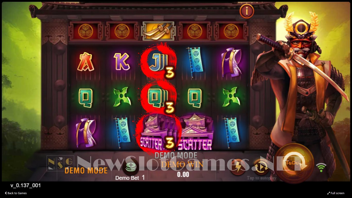 Shogun Slot Review & Demo by TaDa Gaming - Play Free Online