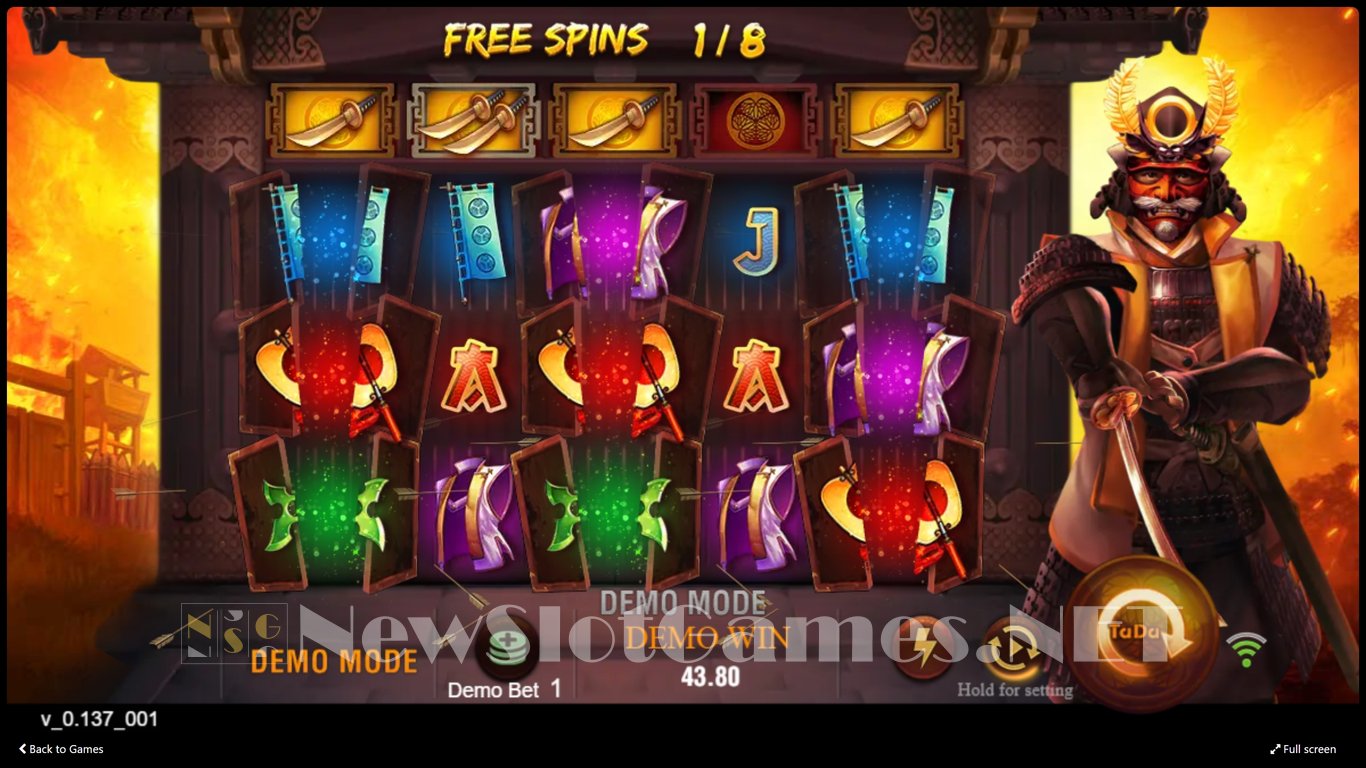 Shogun Slot Review & Demo by TaDa Gaming - Play Free Online