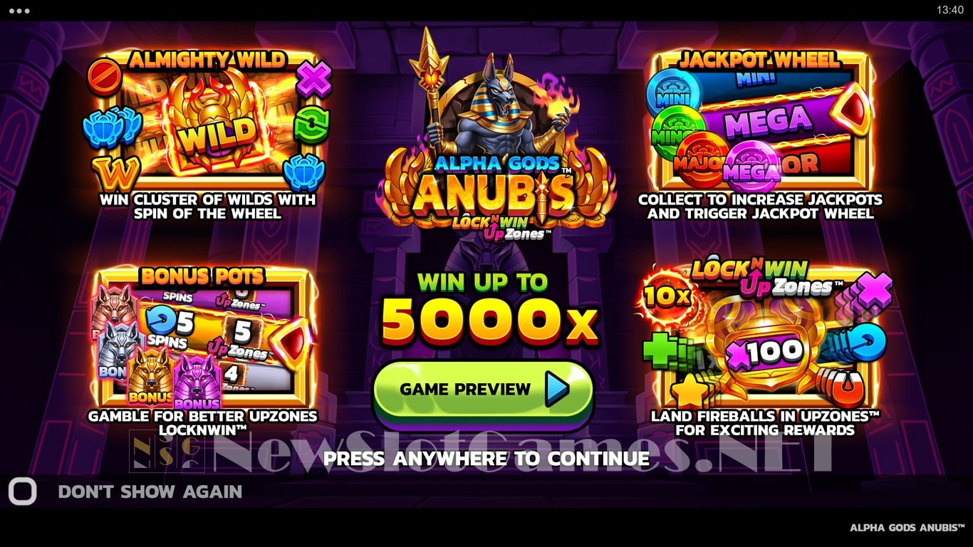 Alpha Gods Anubis Slot Review & Demo by Microgaming - Play Free Online