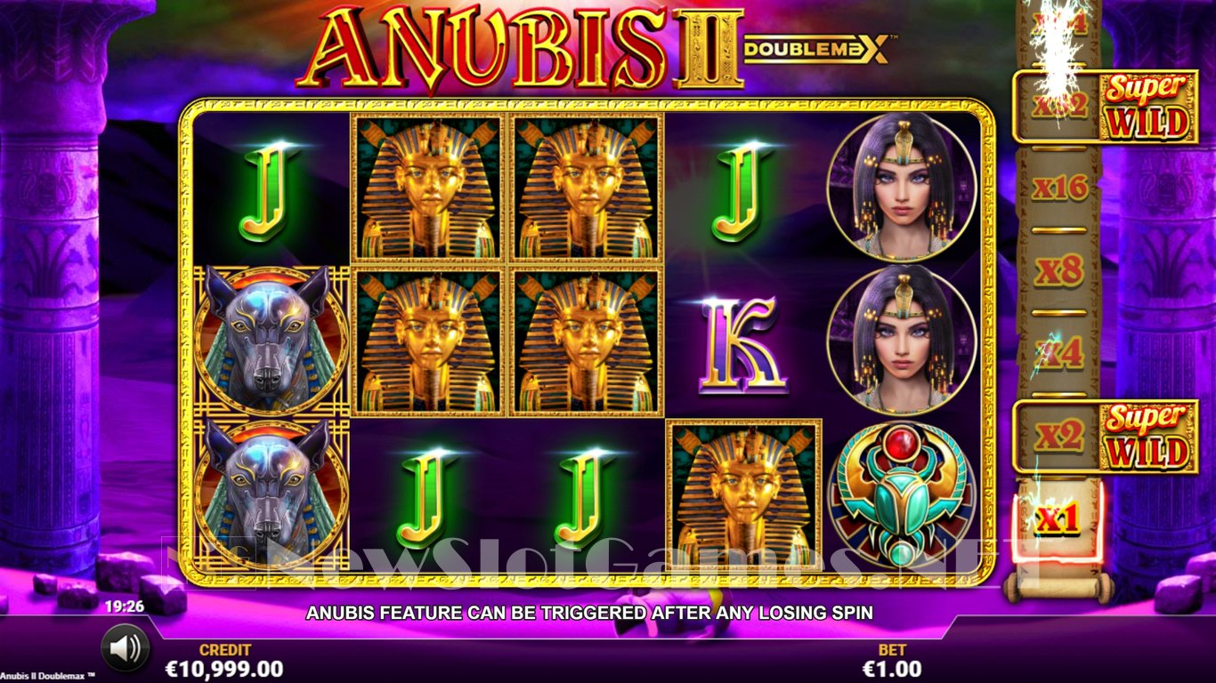Anubis 2 DoubleMax Slot Review & Demo by Yggdrasil - Play Free Online