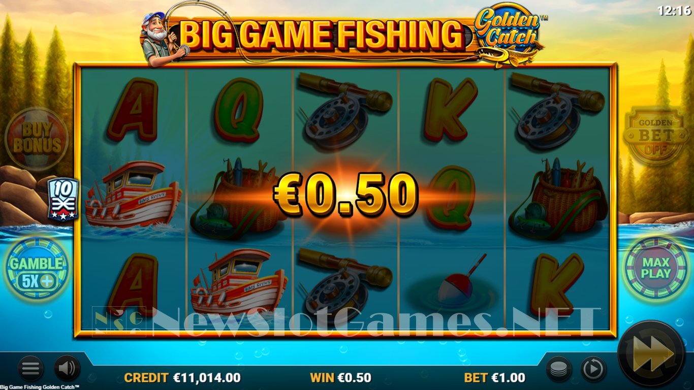 Big Game Fishing Golden Catch Slot Review & Demo by Yggdrasil - Play ...