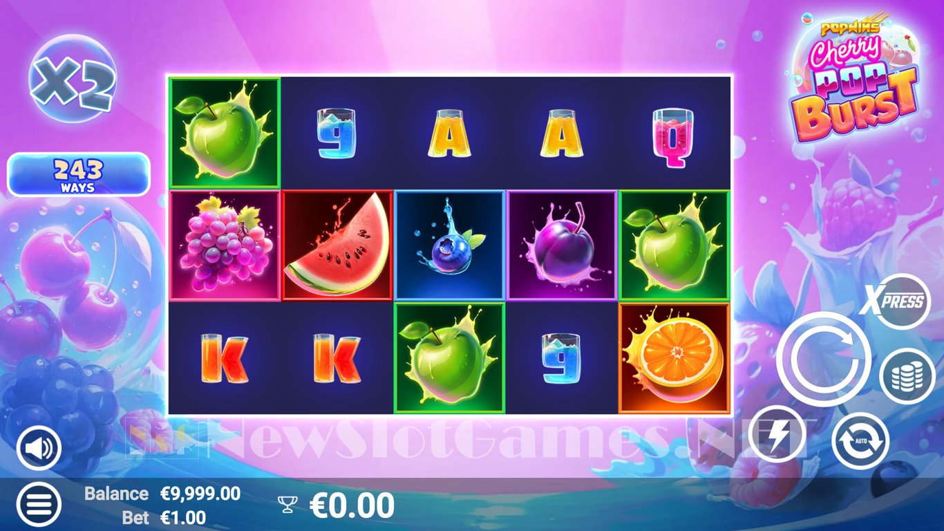 CherryPop Burst Slot Review & Demo by AvatarUX - Play Free Online