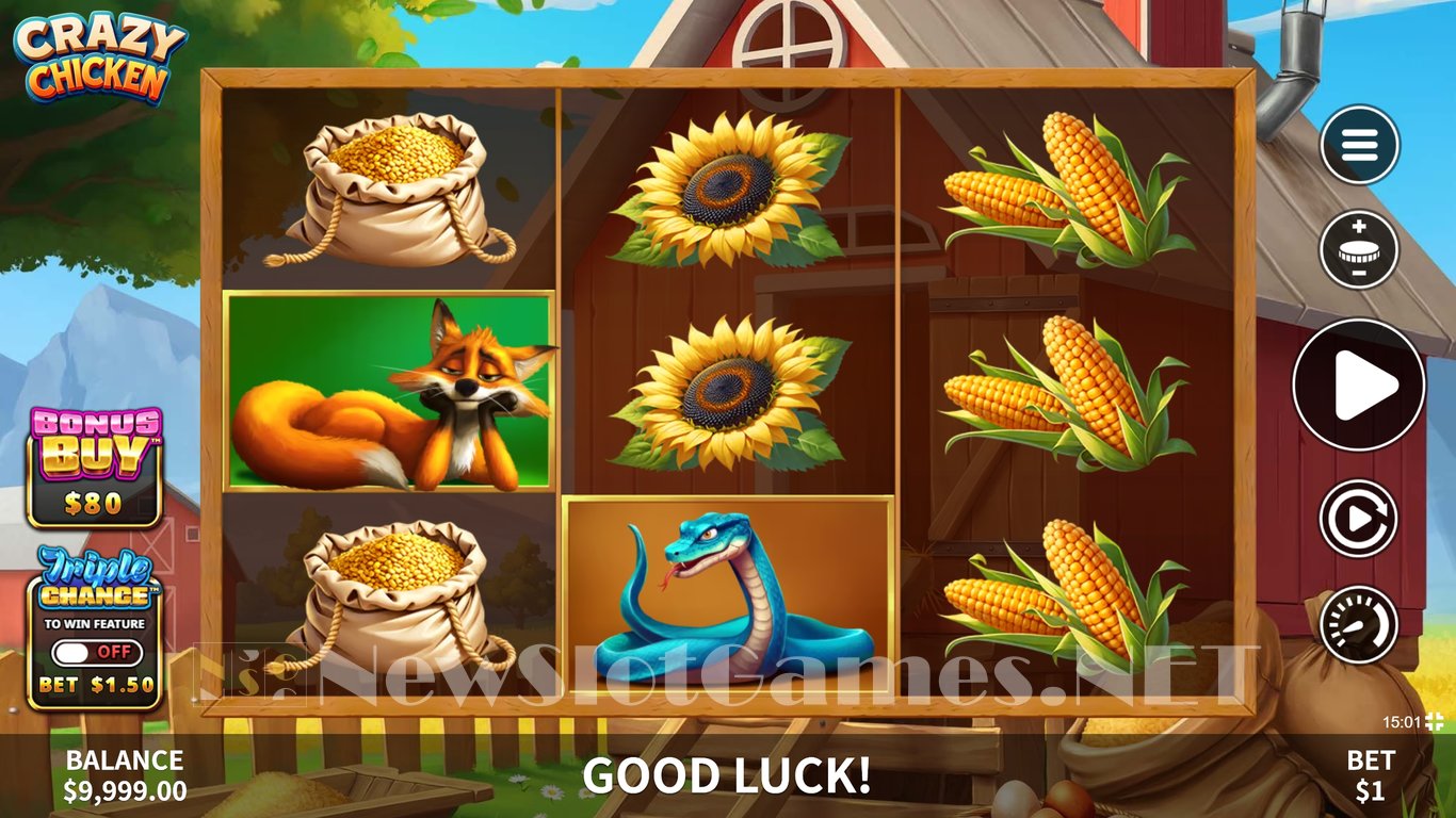 Crazy Chicken Slot Review & Demo by Skywind - Play Free Online