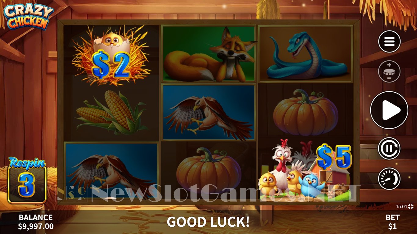Crazy Chicken Slot Review & Demo by Skywind - Play Free Online