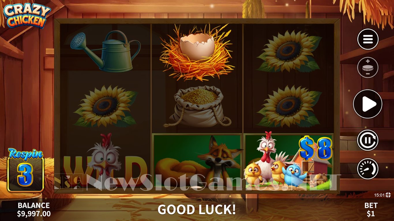 Crazy Chicken Slot Review & Demo by Skywind - Play Free Online