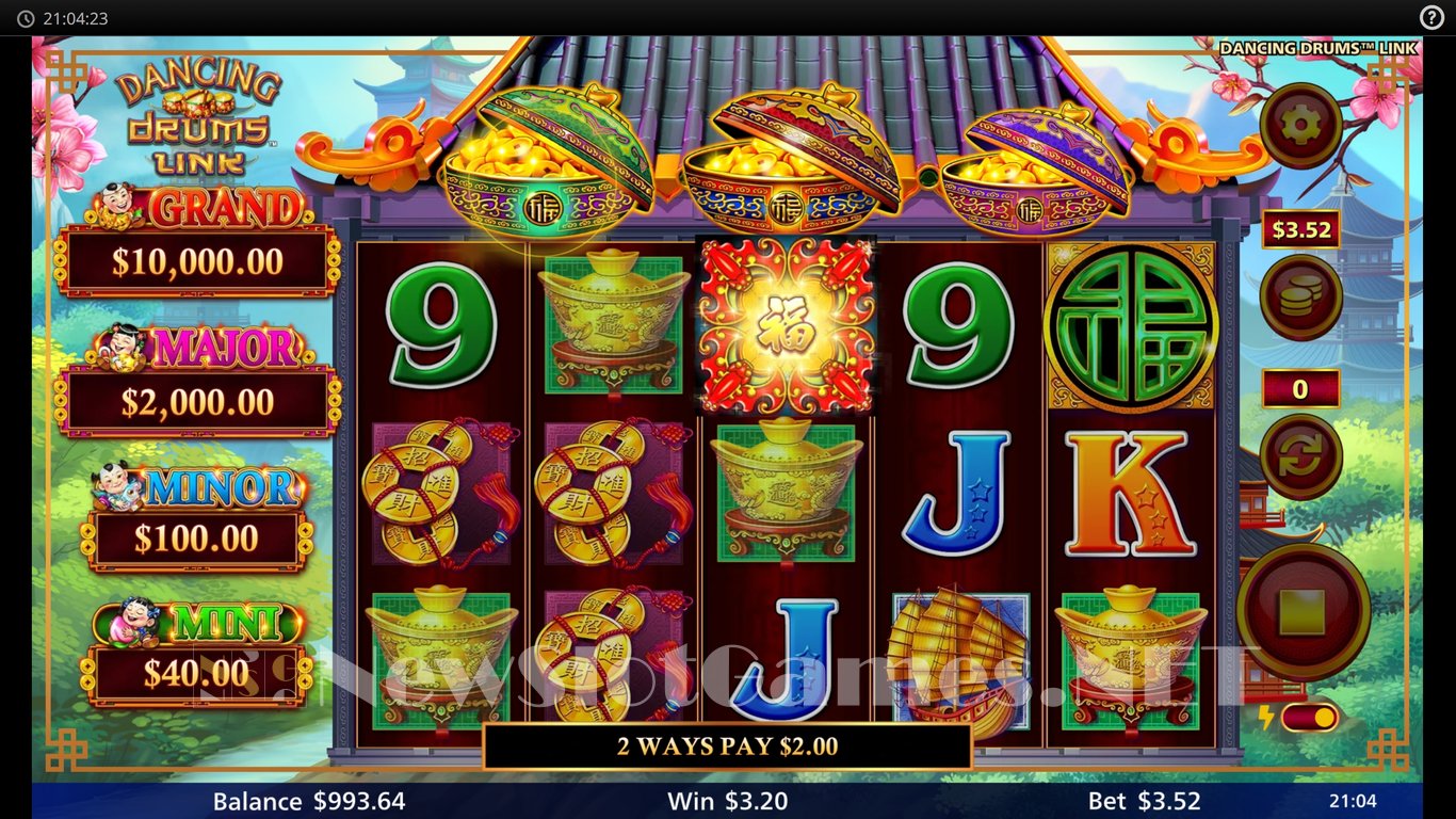 Dancing Drums Link Slot Review & Demo by Light & Wonder - Play Free Online