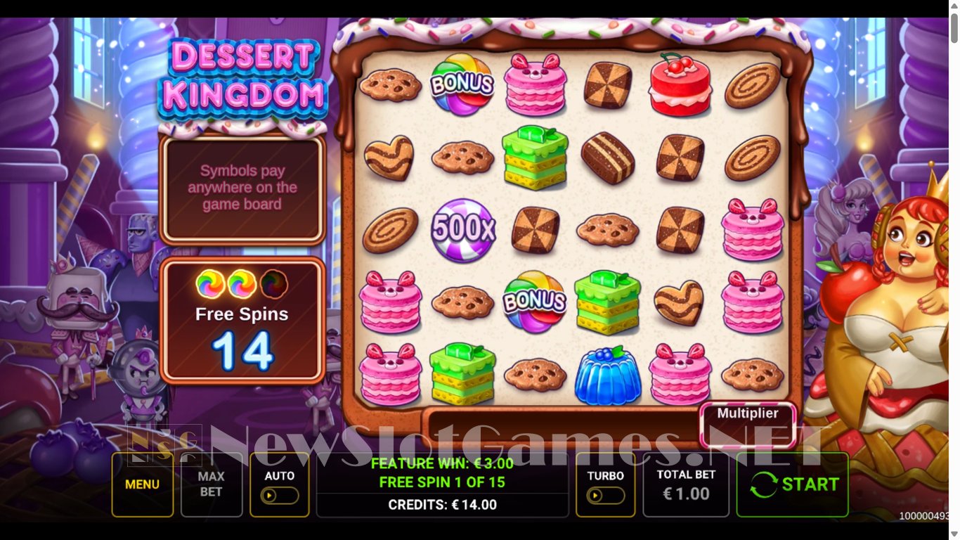 Dessert Kingdom Slot Review & Demo by Greentube - Play Free Online