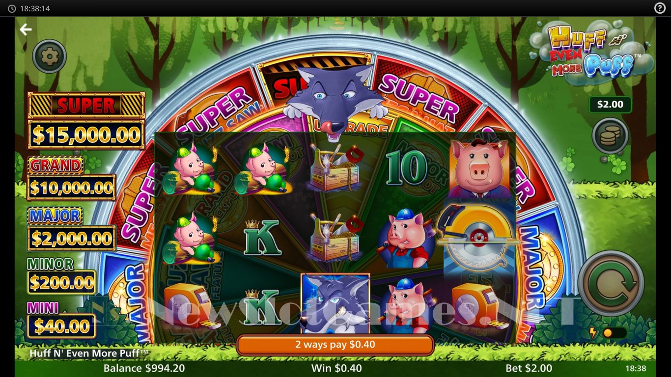 Huff N Even More Puff Slot Review & Demo by Light & Wonder - Play Free ...