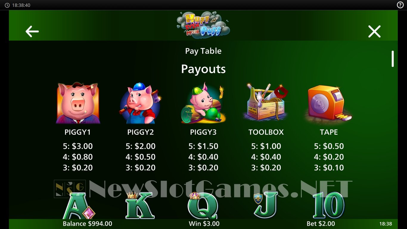 Huff N Even More Puff Slot Review & Demo by Light & Wonder - Play Free ...