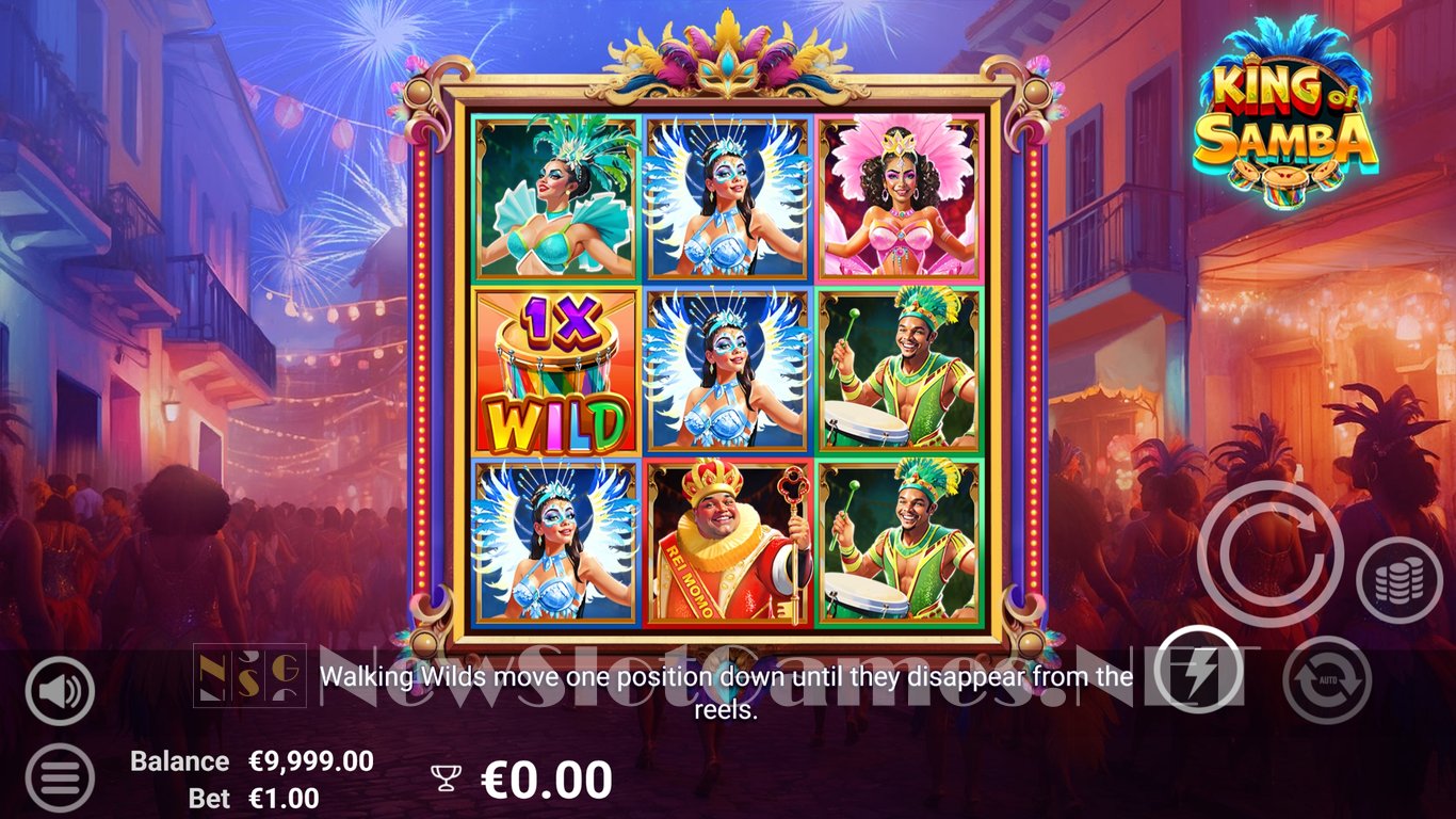 King of Samba Slot Review & Demo by AvatarUX - Play Free Online