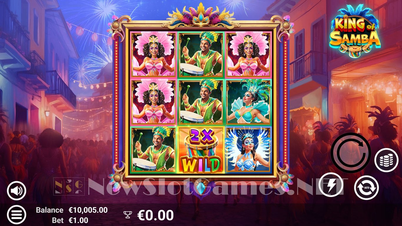 King of Samba Slot Review & Demo by AvatarUX - Play Free Online