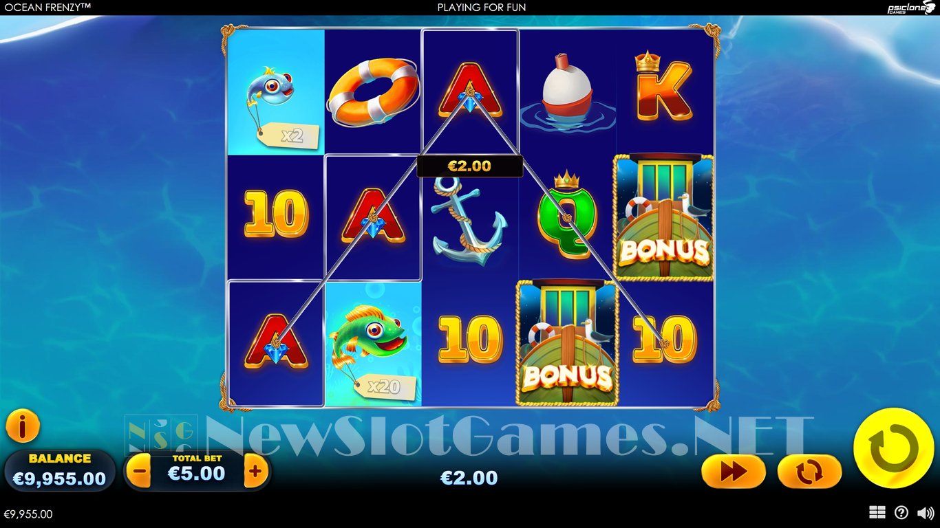 Ocean Frenzy Slot Review & Demo by Playtech - Play Free Online