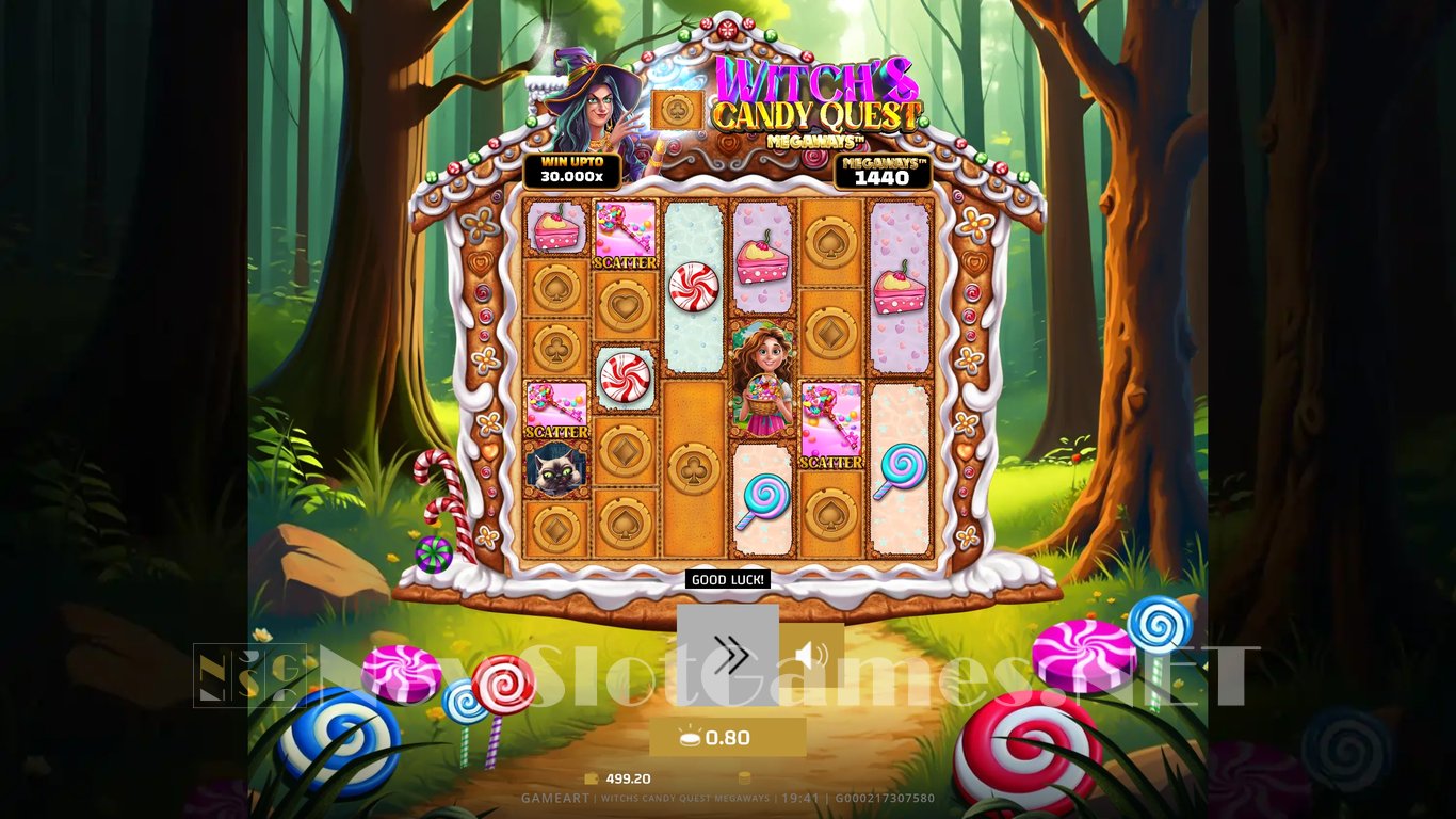 Witchs Candy Quest Megaways Slot Review & Demo by GameArt - Play Free Online
