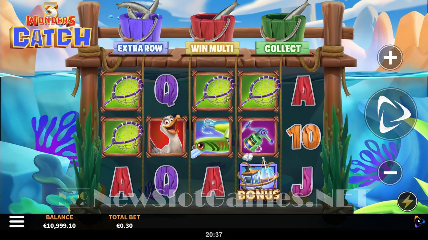 3 Wonders Catch Slot Review & Demo by Yggdrasil - Play Free Online