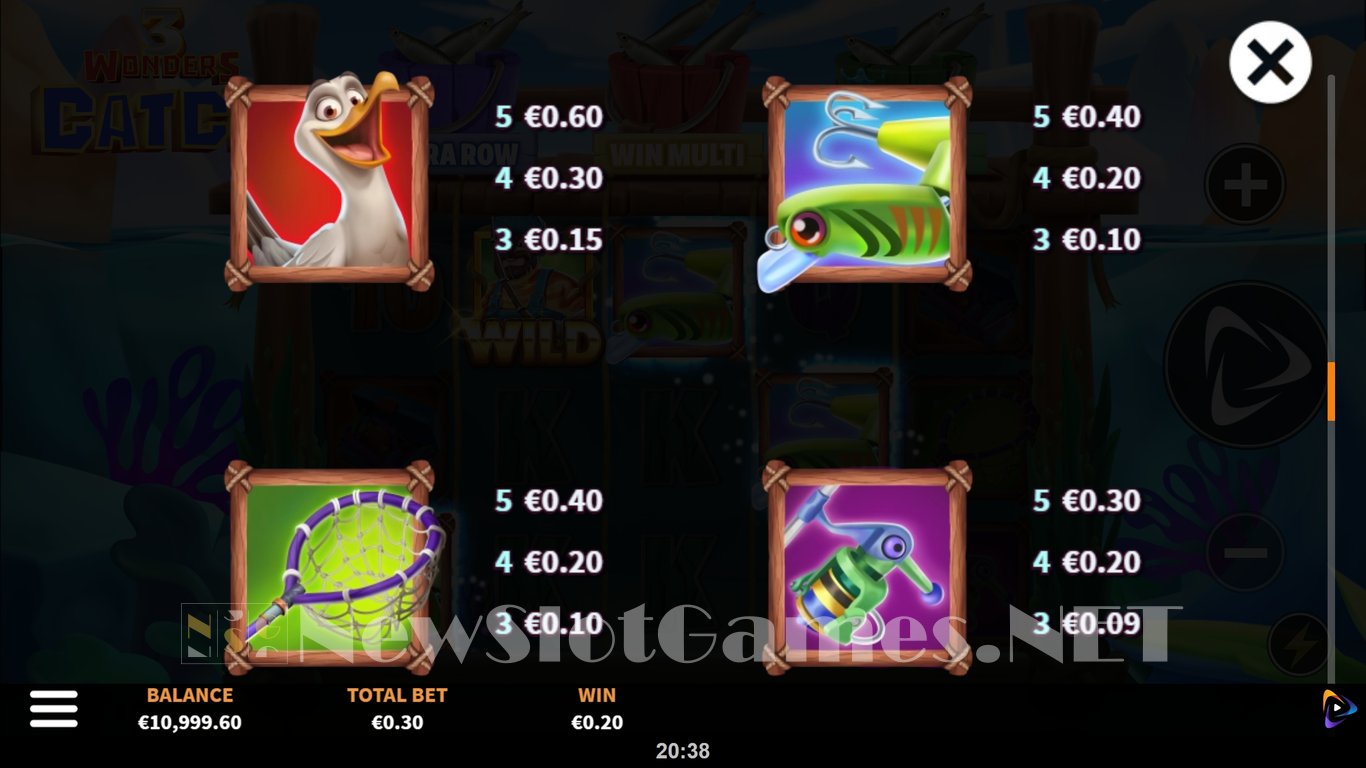 3 Wonders Catch Slot Review & Demo by Yggdrasil - Play Free Online