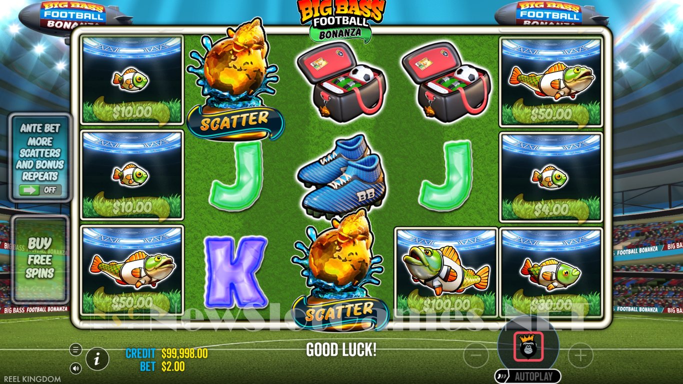 Big Bass Football Bonanza Slot Review & Demo by Pragmatic Play - Play ...