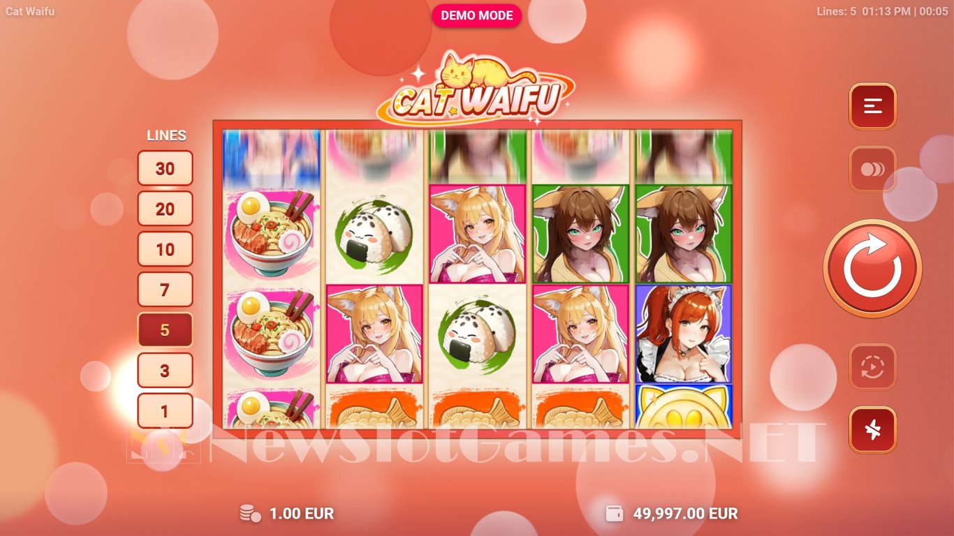 Cat Waifu Slot Review & Demo by True Lab - Play Free Online