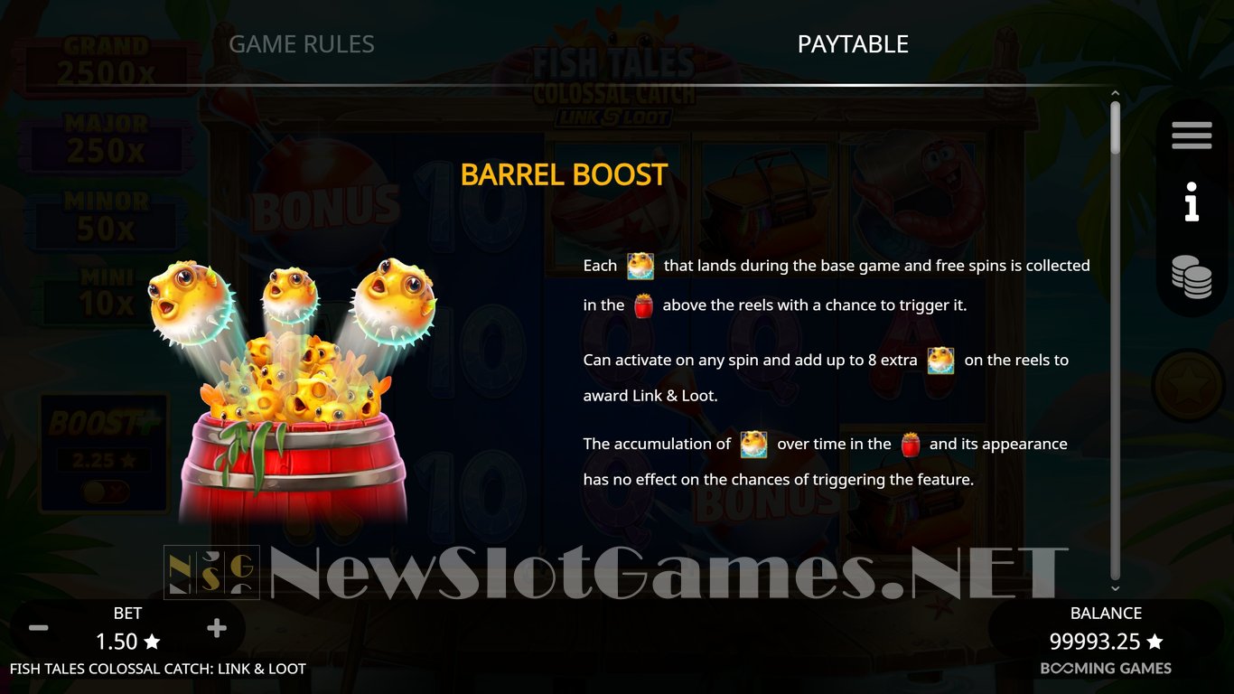 Fish Tales Colossal Catch Link & Loot Slot Review & Demo by Booming ...