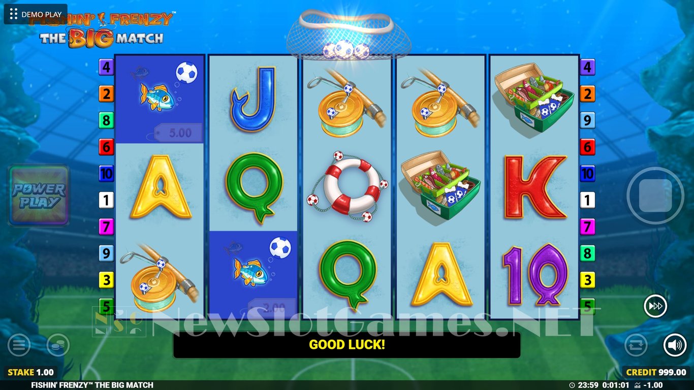 Fishin Frenzy The Big Match Slot Review & Demo by Blueprint Gaming ...