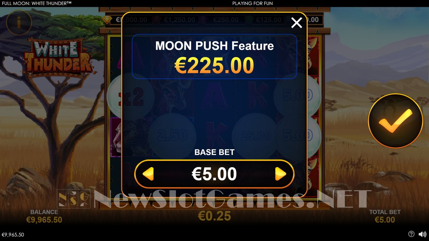 Full Moon White Thunder Slot Review & Demo by Playtech - Play Free Online