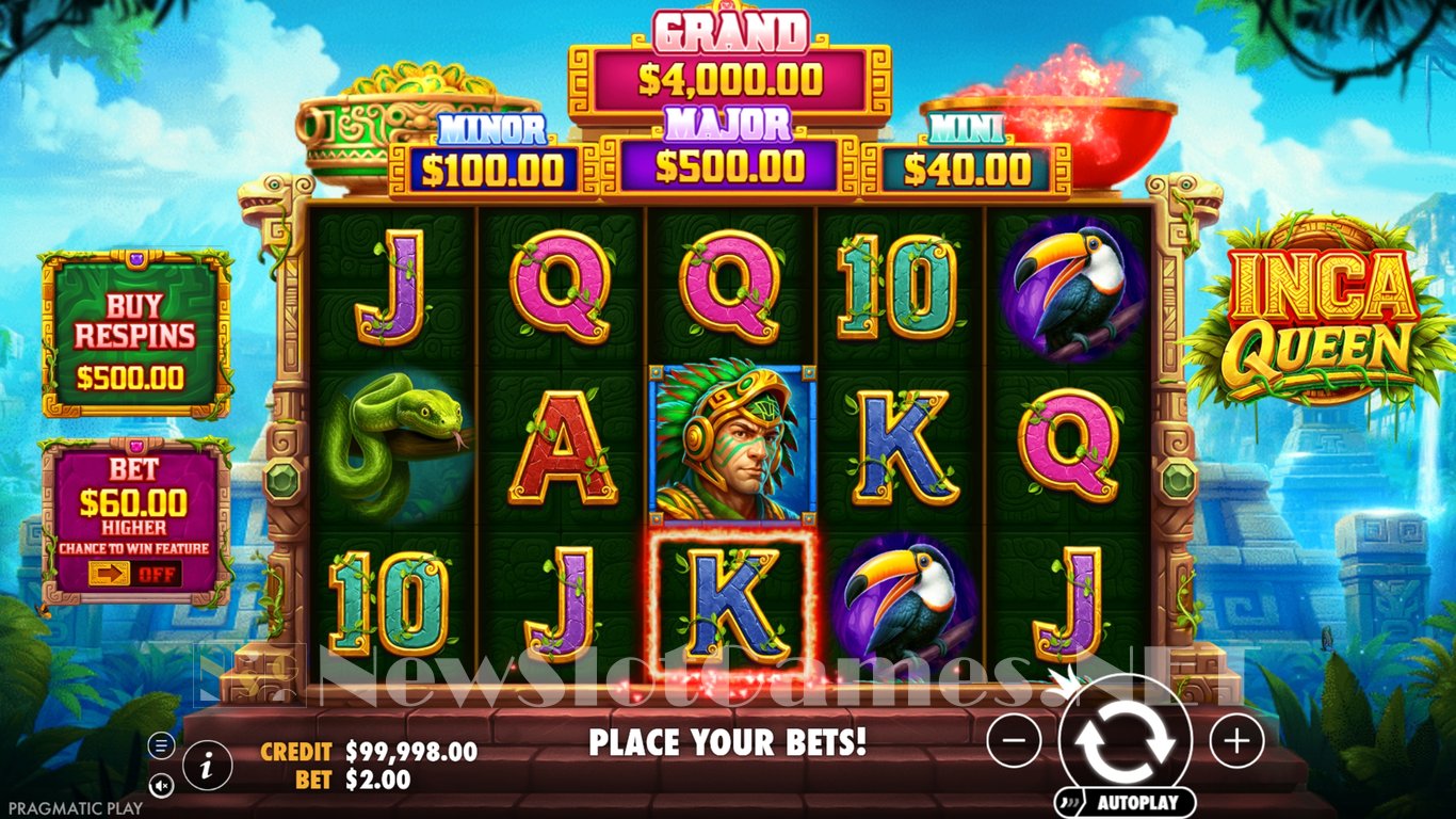 Inca Queen Slot Review & Demo by Pragmatic Play - Play Free Online