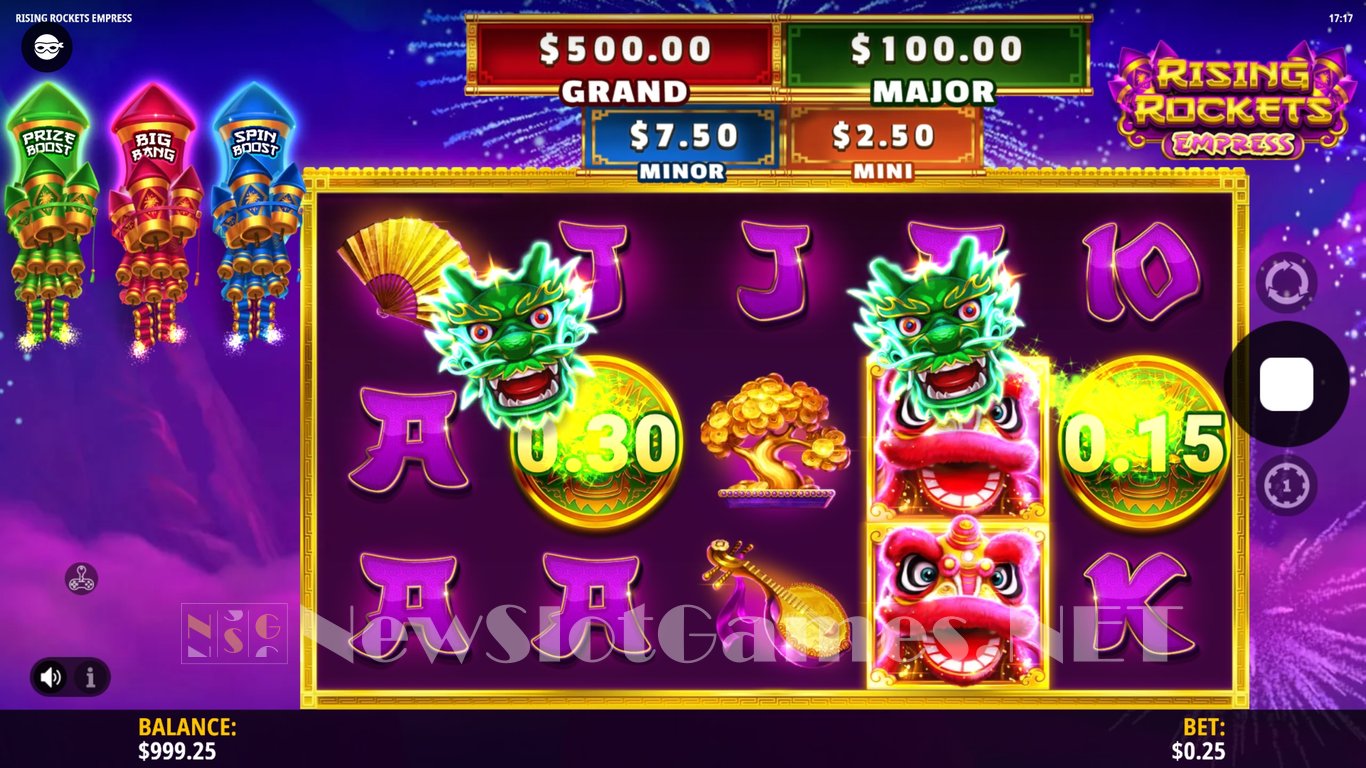 Rising Rockets Empress Slot Review & Demo by IGT - Play Free Online
