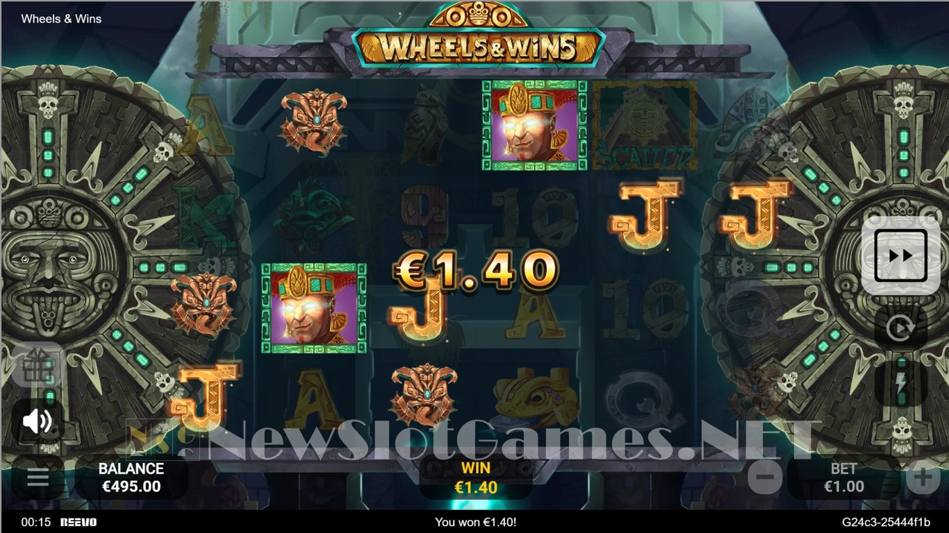 Wheels & Wins Slot Review & Demo by REEVO - Play Free Online