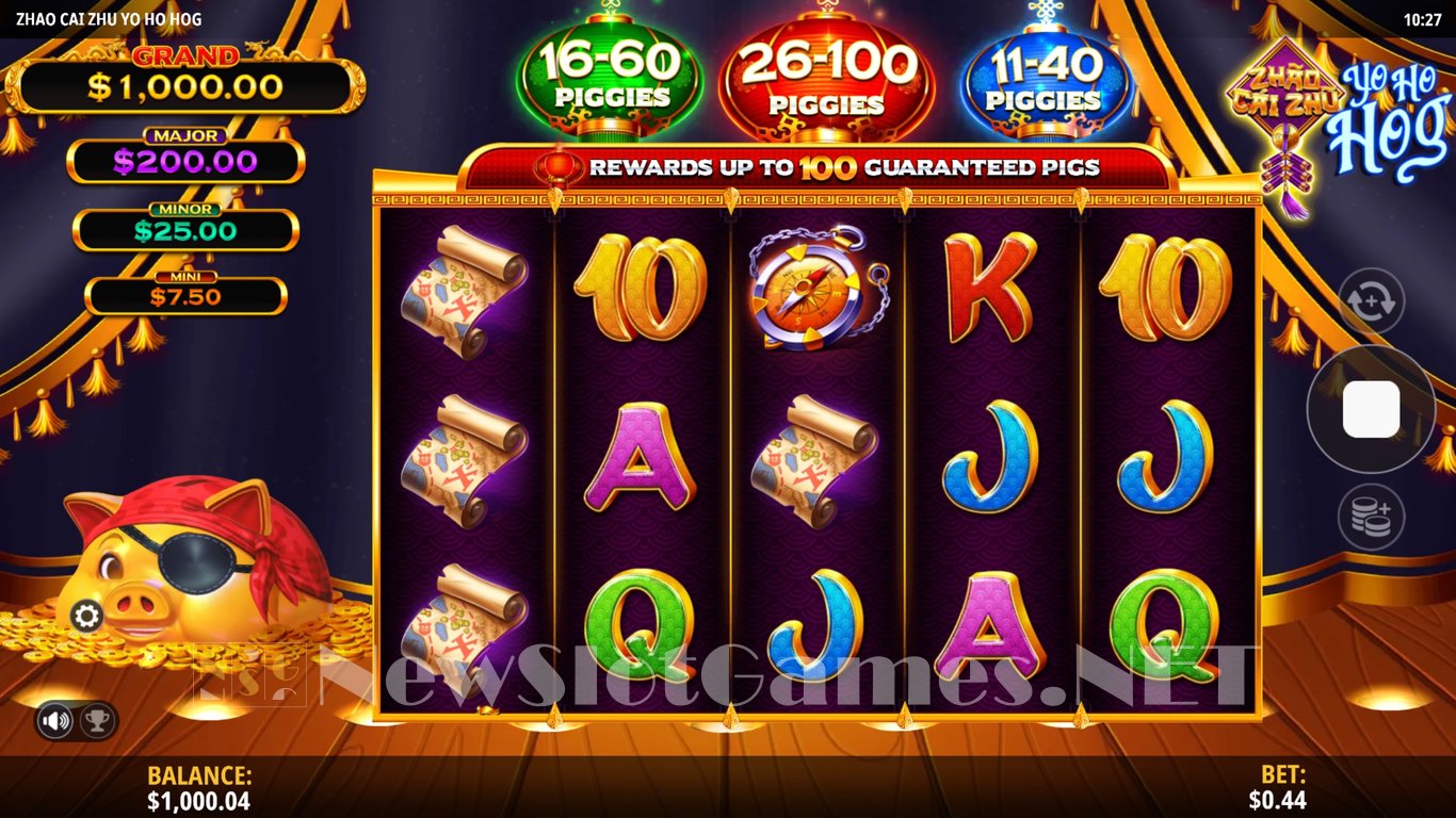 Zhao Cai Zhu Yo Ho Hog Slot Review & Demo by IGT - Play Free Online